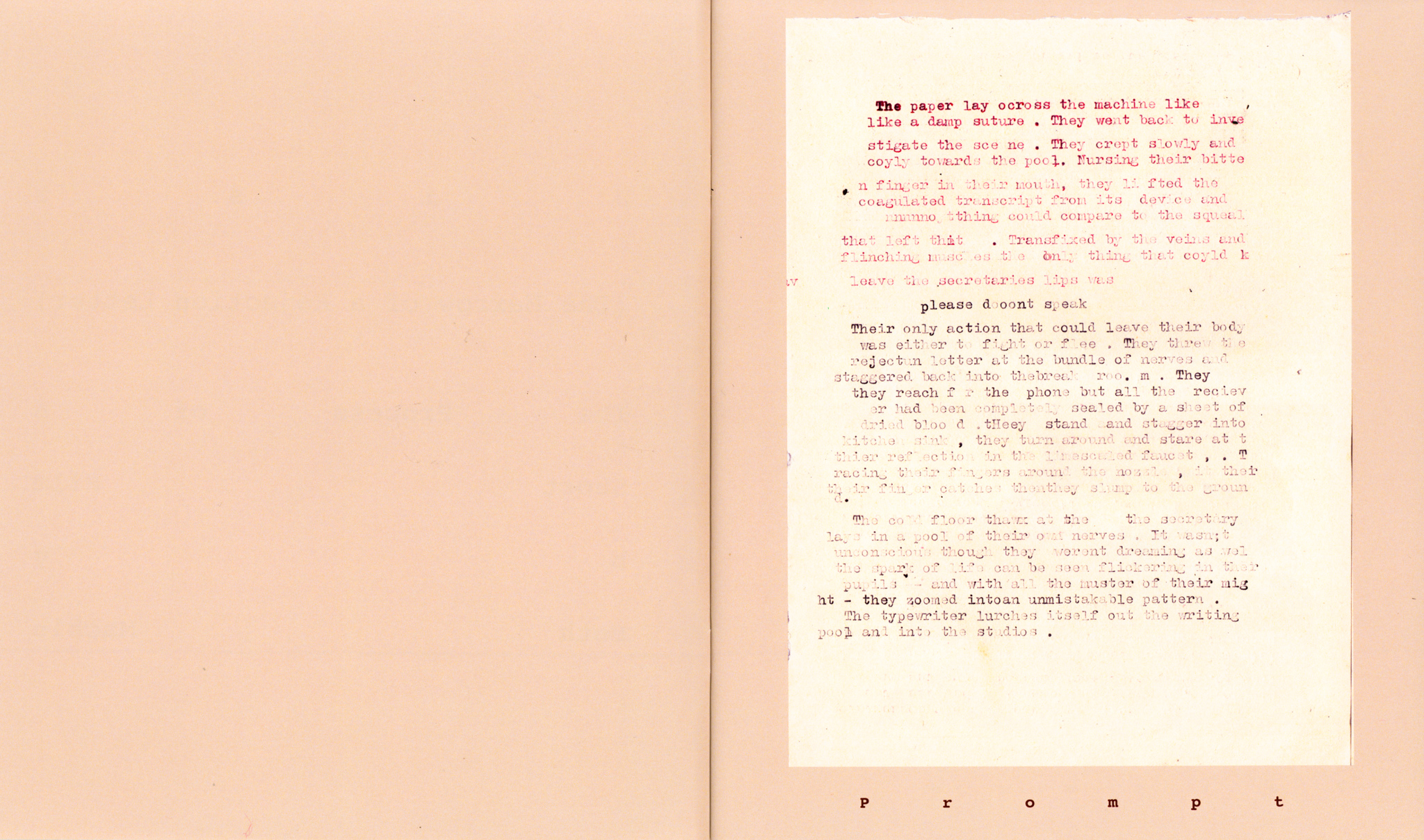 Jist (The Marrow of a Rejection Letter) – GSA Showcase 2021