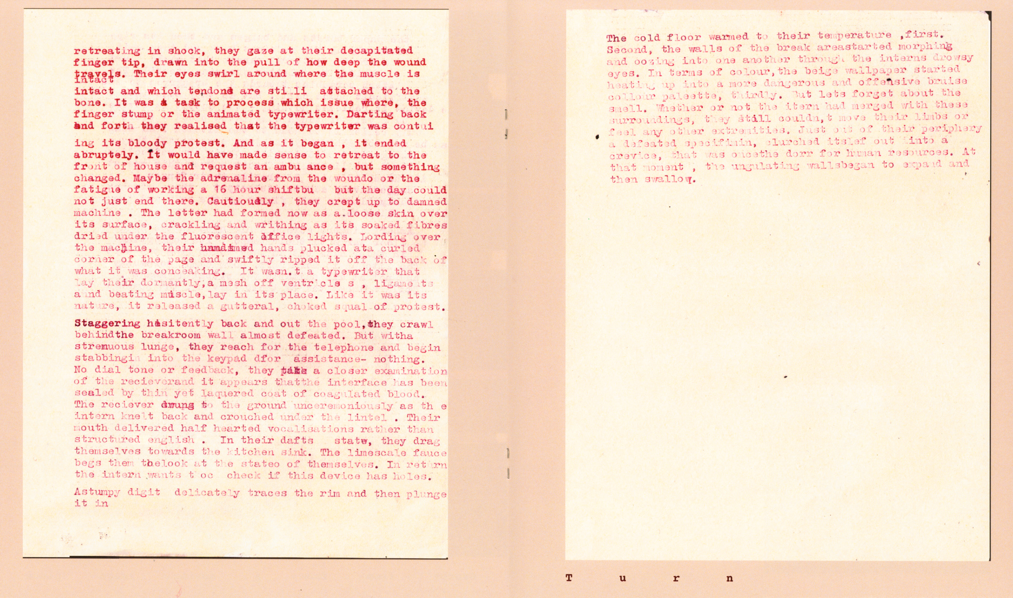 Jist (The Marrow of a Rejection Letter) – GSA Showcase 2021